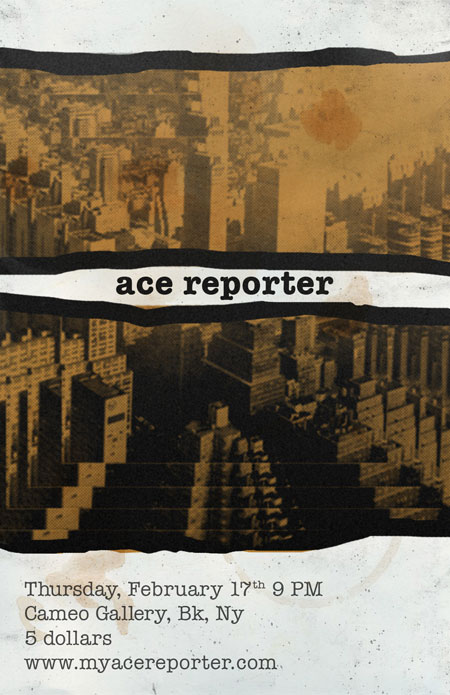 MP3: Ace Reporter - Arcade Fire Cover & First NYC Show Announcement