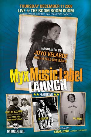 MYX Music Label Launch Party Featuring Joyo Velarde, Keelay & Zaire ...